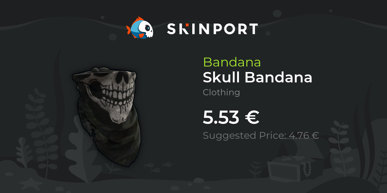 Skull Bandana - Rust - Skinport