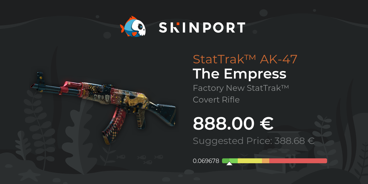 StatTrak™ AK-47 | The Empress (Factory New) - Counter-Strike 2 - Skinport