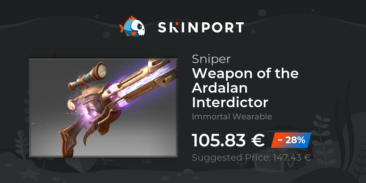 Weapon of the Ardalan Interdictor - Dota 2 - Skinport