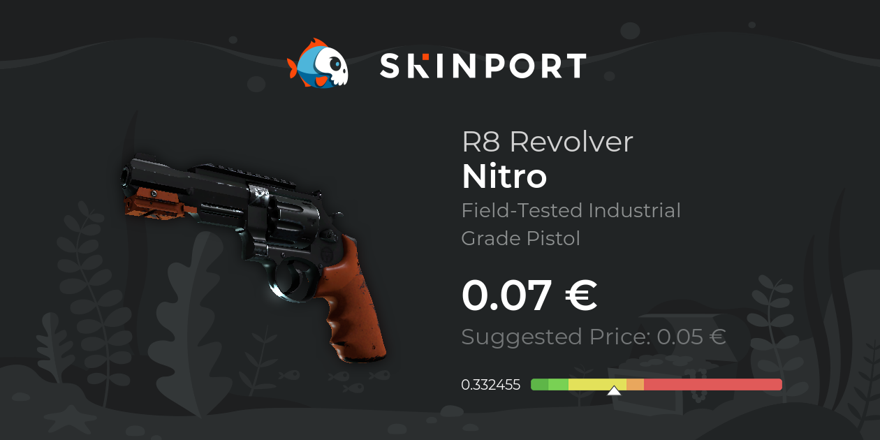 R8 Revolver | Nitro (Field-Tested) - CS2 - Skinport