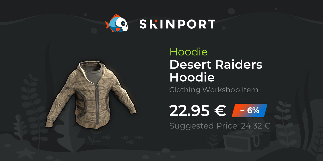 Desert Raiders Hoodie - Rust - Skinport