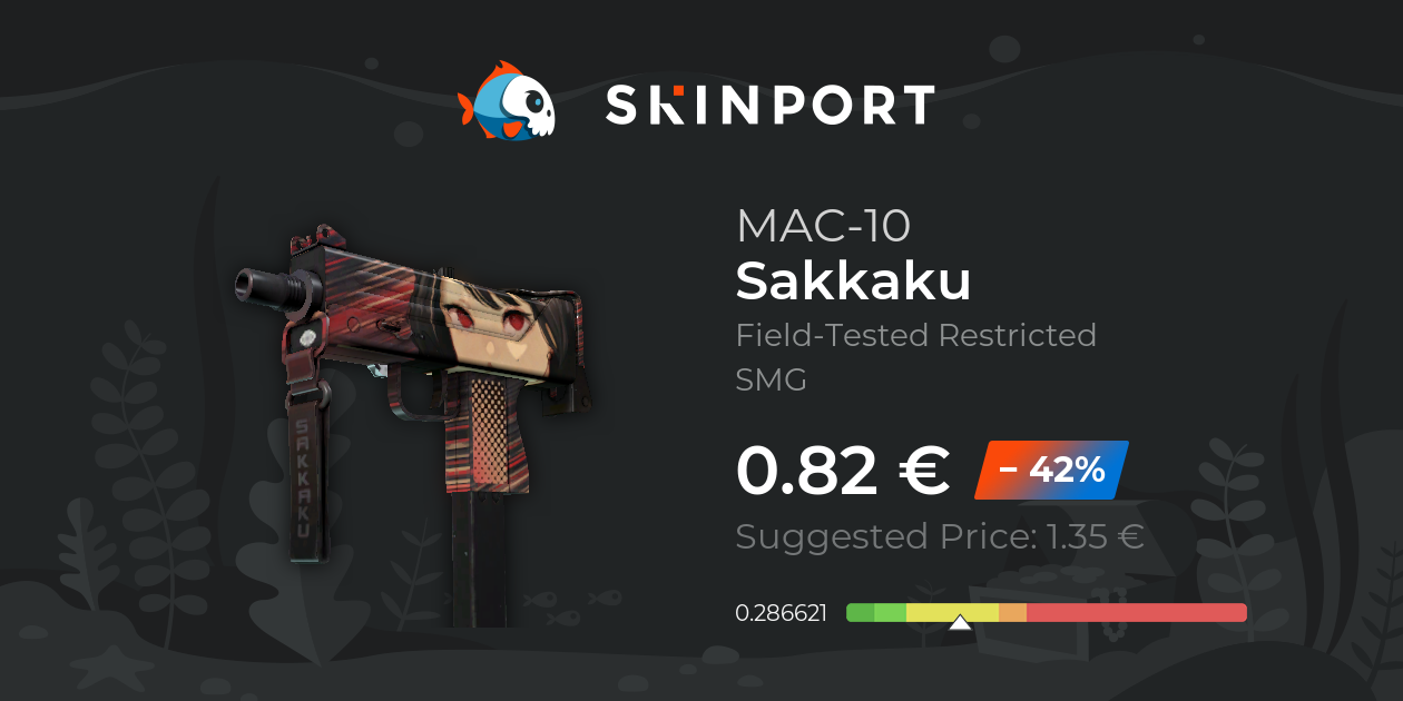 MAC-10 | Sakkaku (Field-Tested) - Counter-Strike 2 - Skinport