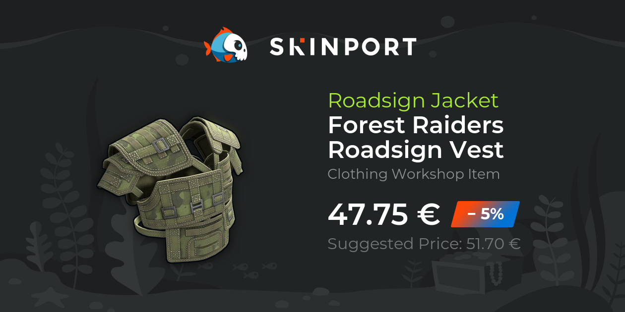 Forest Raiders Roadsign Vest - Rust - Skinport