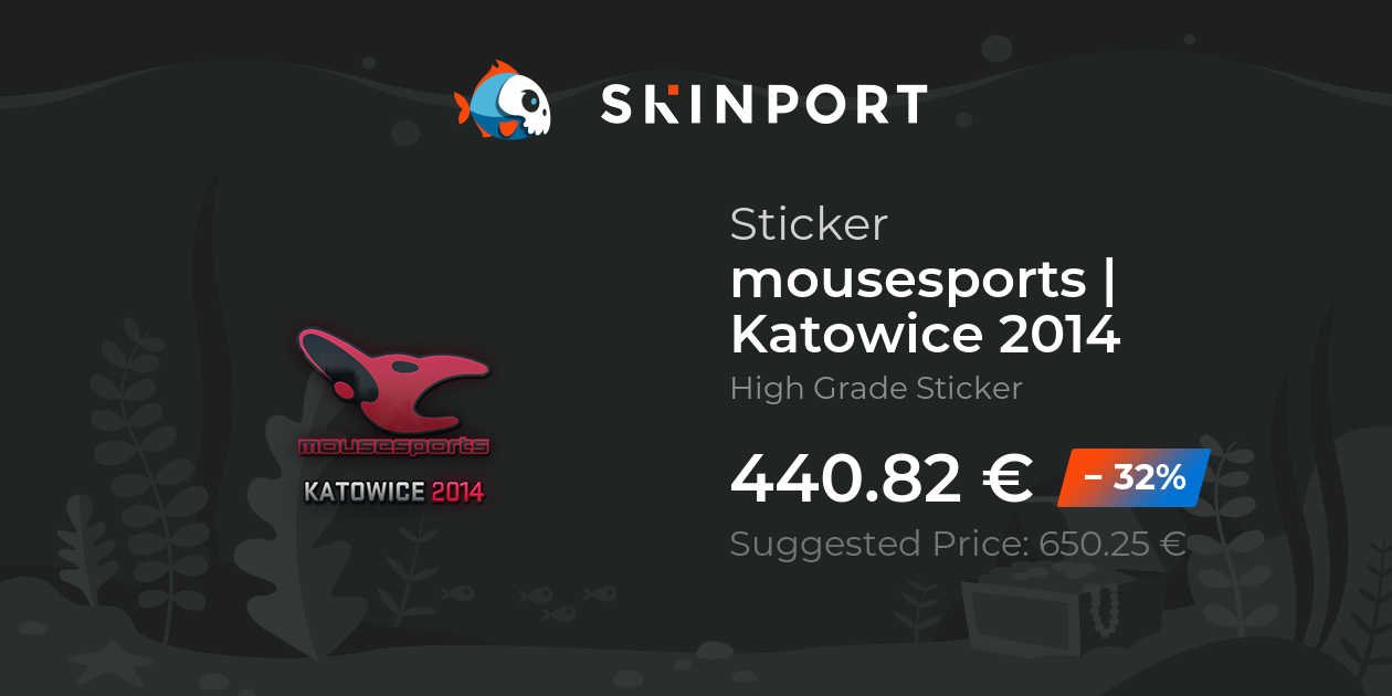 Sticker | mousesports | Katowice 2014 - Counter-Strike 2 - Skinport