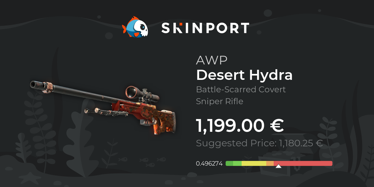 AWP | Desert Hydra (Battle-Scarred) - Counter-Strike 2 - Skinport