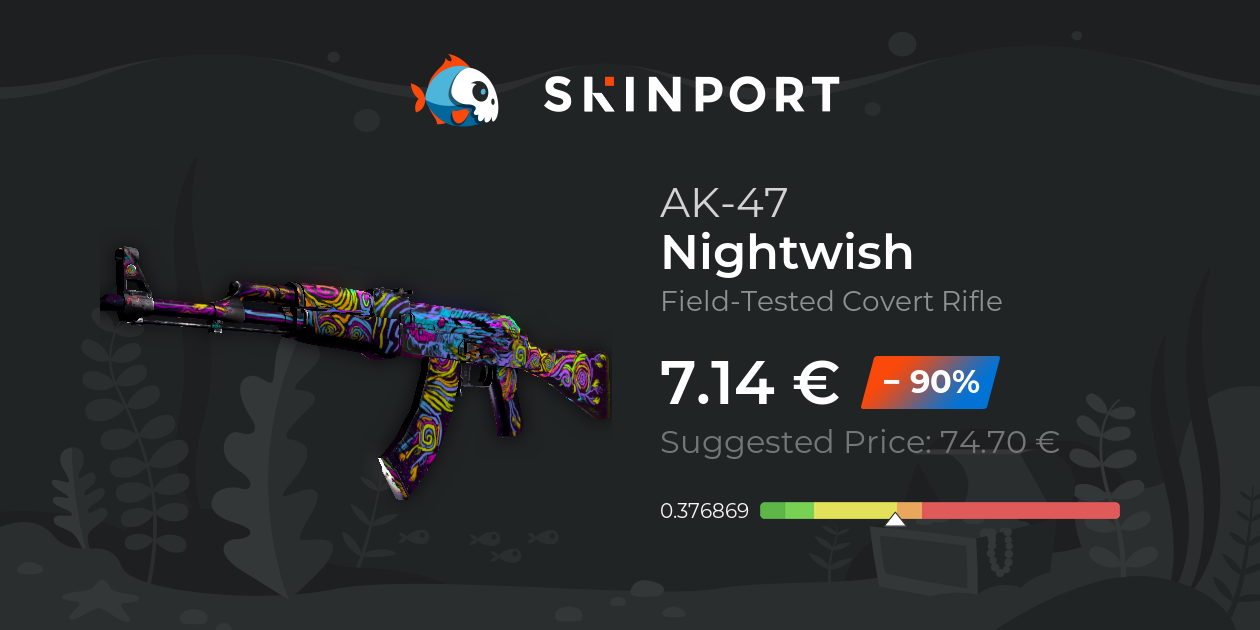AK-47 | Nightwish (Field-Tested) - Counter-Strike 2 - Skinport