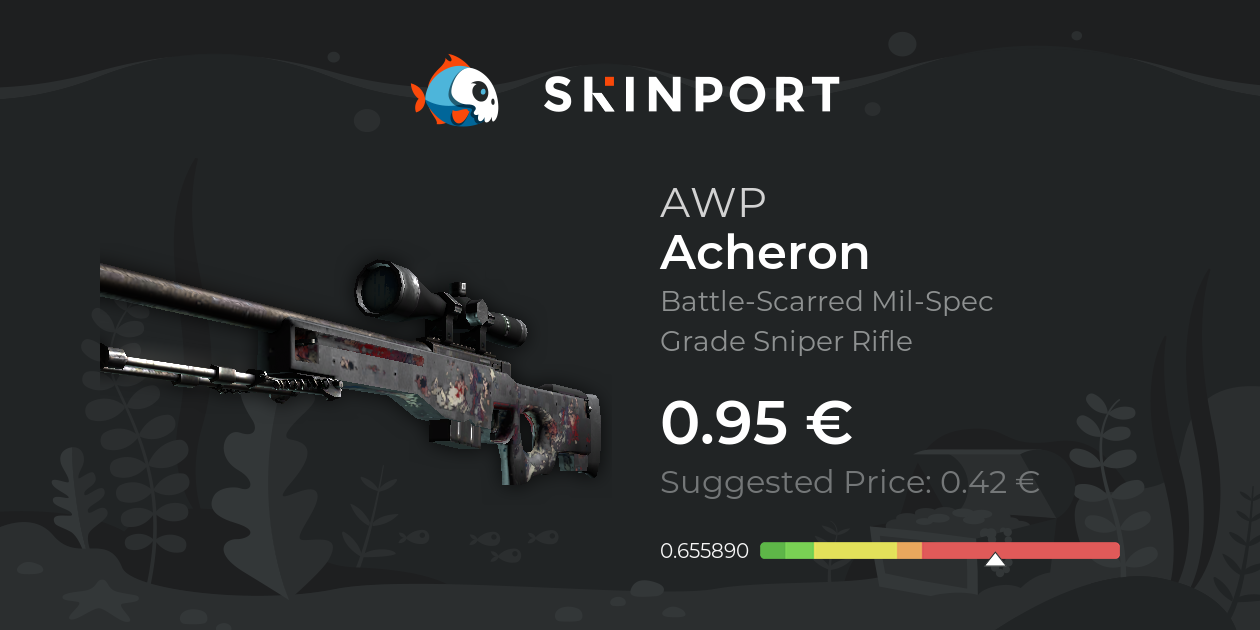 AWP | Acheron (Battle-Scarred) - Counter-Strike 2 - Skinport