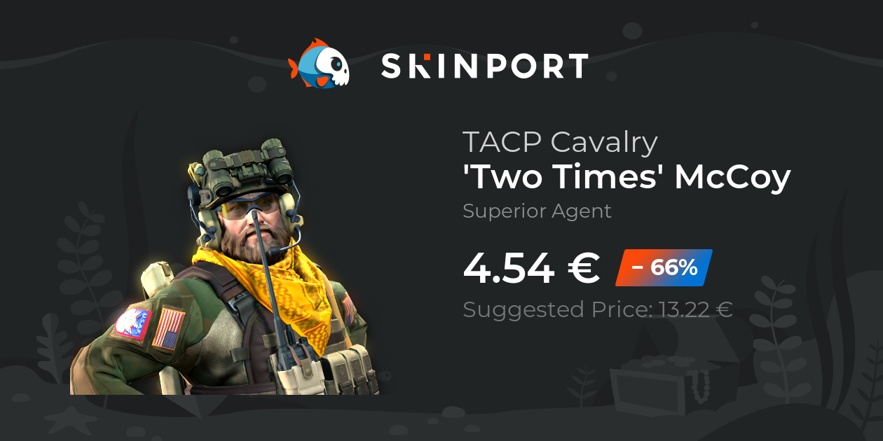 'Two Times' McCoy | TACP Cavalry - Counter-Strike 2 - Skinport