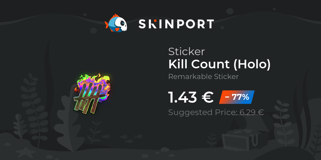 Aufkleber | Abschüsse (Holo) - Counter-Strike 2 - Skinport