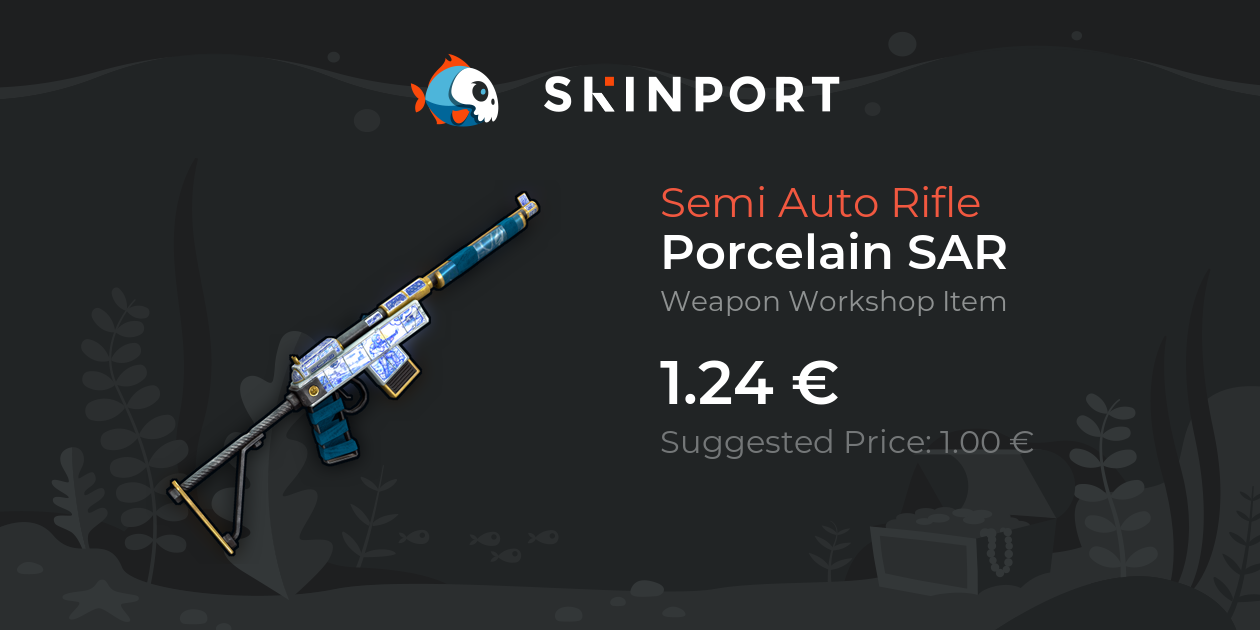 Porcelain SAR - Rust - Skinport