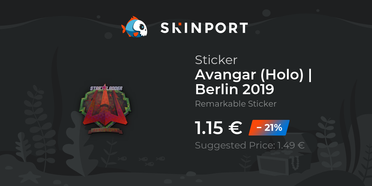 Sticker | Avangar (Holo) | Berlin 2019 - Counter-Strike 2 - Skinport