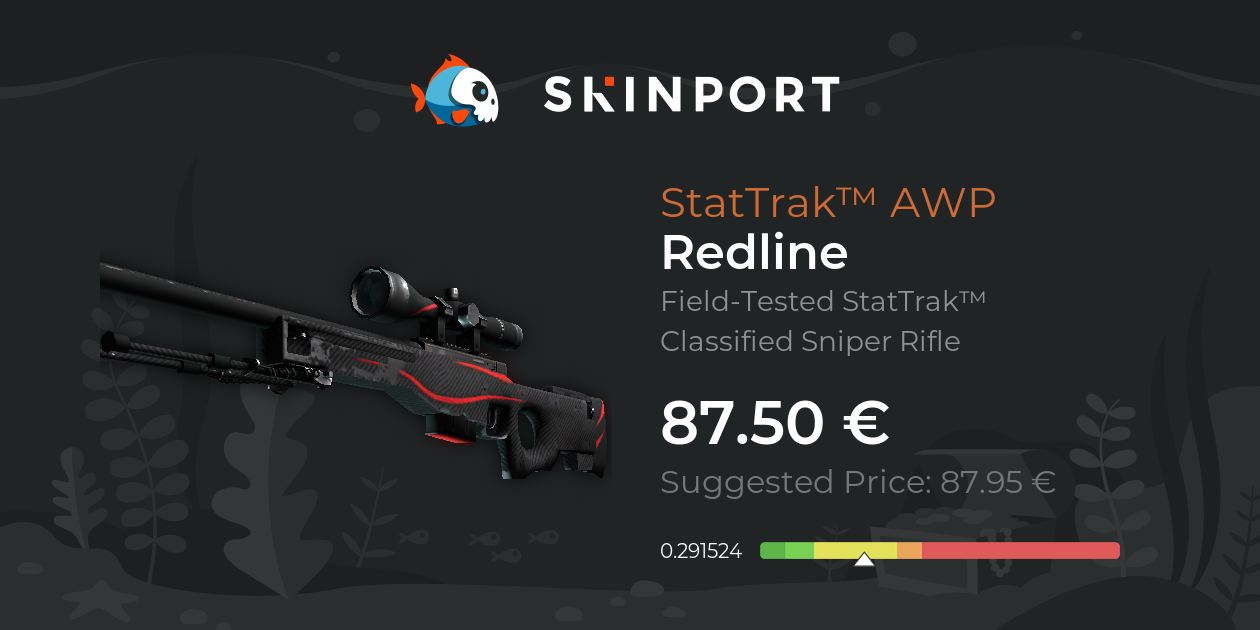 StatTrak™ AWP | Redline (Field-Tested) - Counter-Strike 2 - Skinport