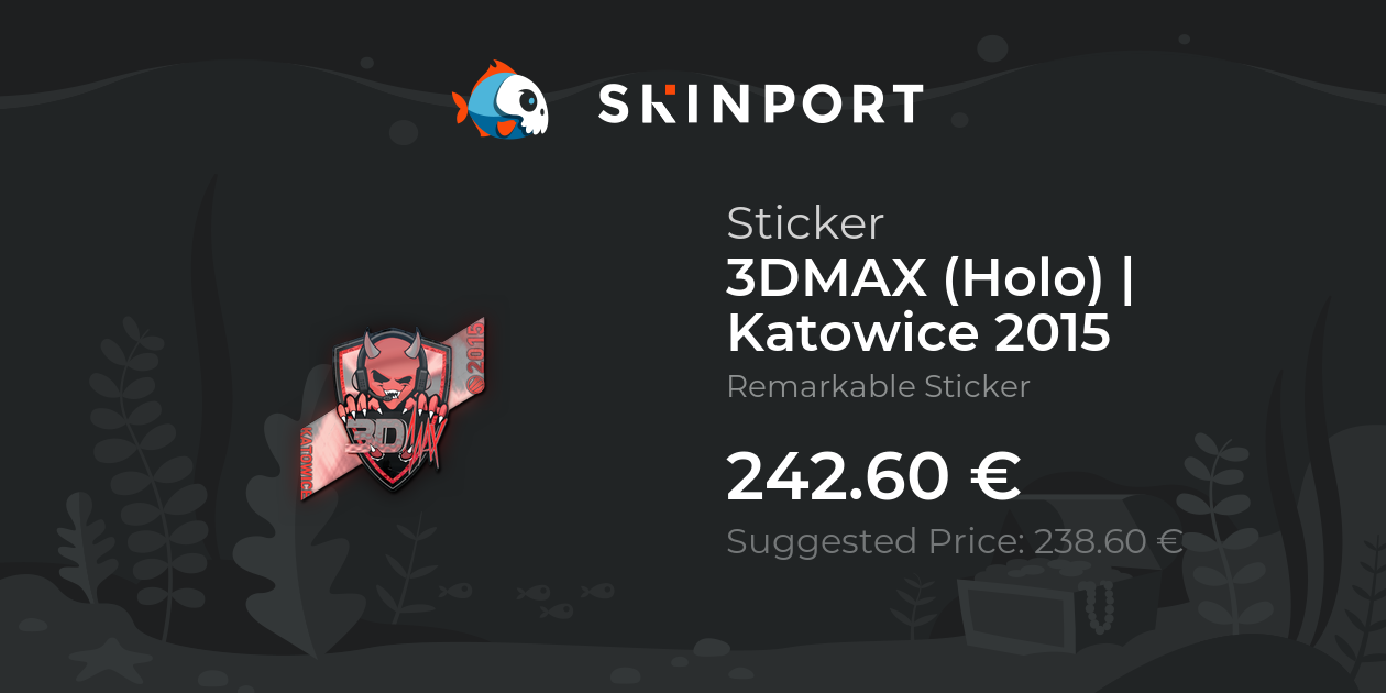 Sticker | 3DMAX (Holo) | Katowice 2015 - Counter-Strike 2 - Skinport