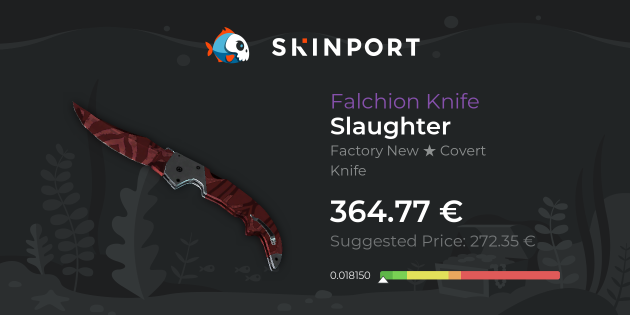 Falchion-Messer (★) | Metzelei (Fabrikneu) - CS:GO - Skinport