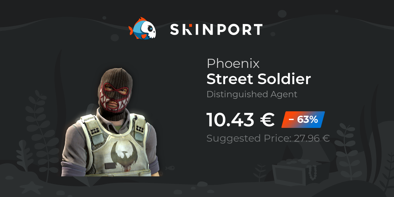 Street Soldier | Phoenix - Counter-Strike 2 - Skinport