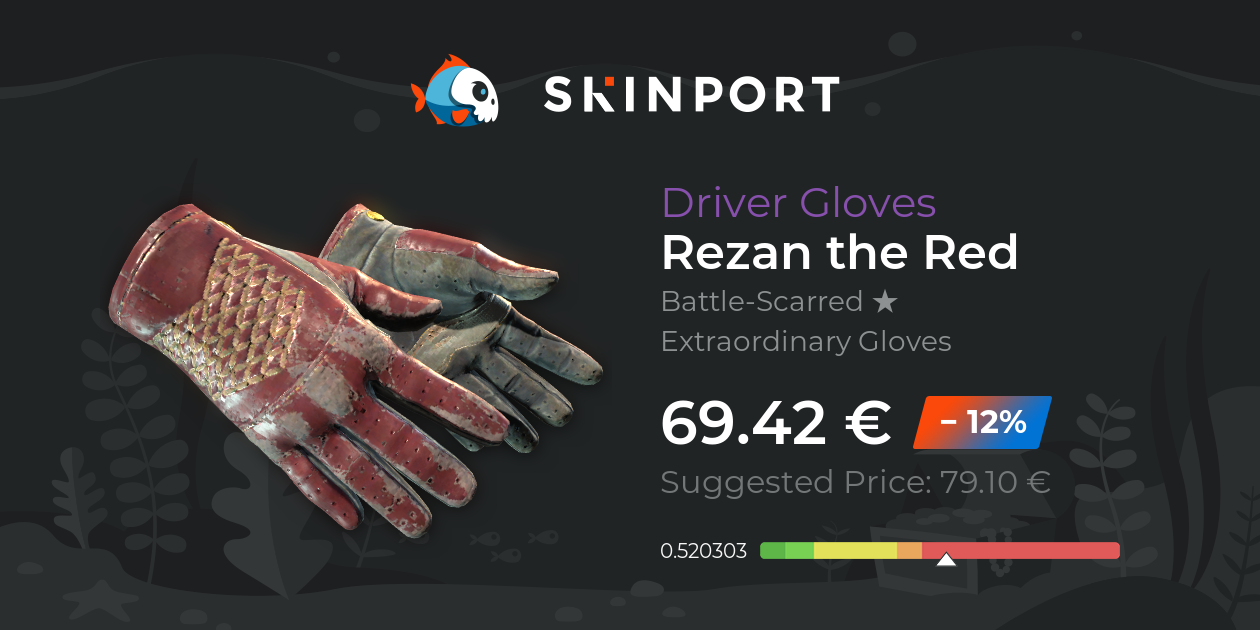 Driver Gloves | Rezan the Red (Battle-Scarred) - Counter-Strike 2 ...