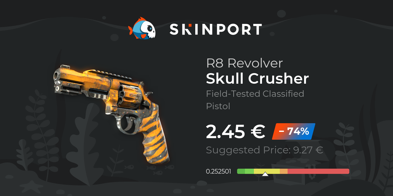 R8 Revolver | Skull Crusher (Field-Tested) - Counter-Strike 2 - Skinport