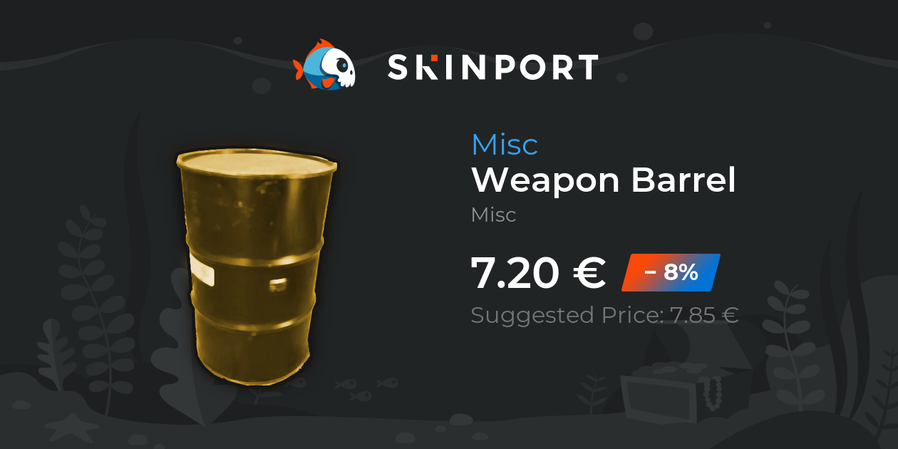 Weapon Barrel - Rust - Skinport