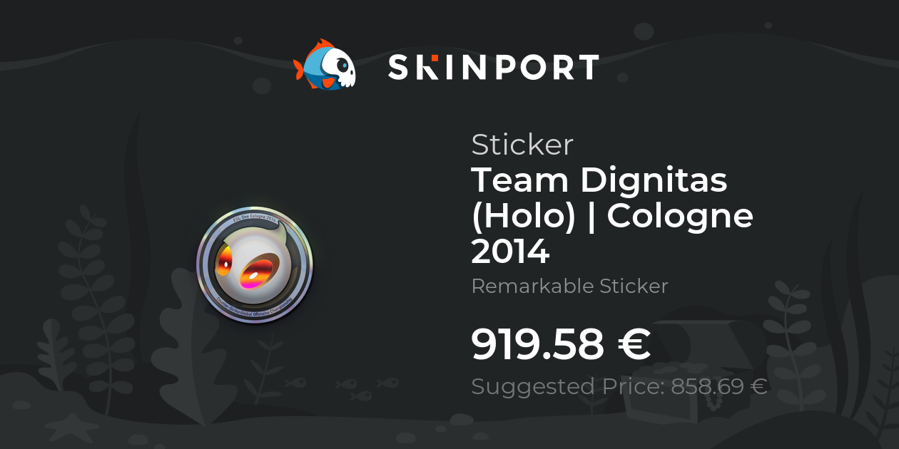 Sticker | Team Dignitas (Holo) | Cologne 2014 - Counter-Strike 2 - Skinport