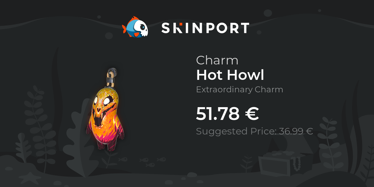 Charm | Hot Howl - Counter-Strike 2 - Skinport