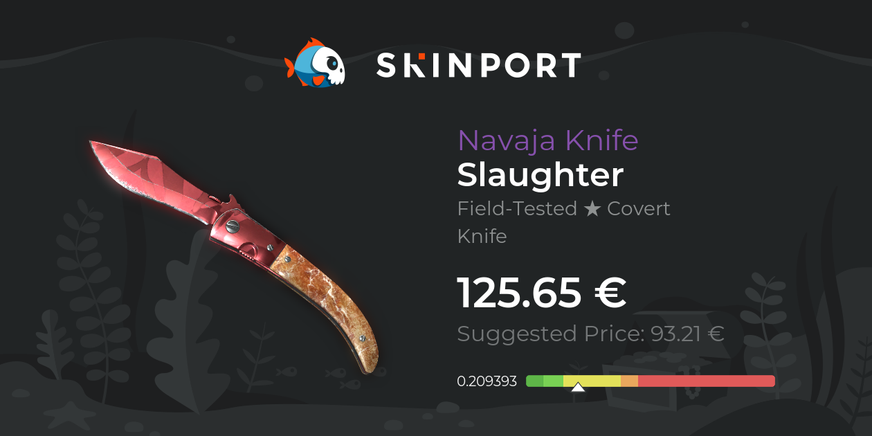Navaja Knife | Slaughter (Field-Tested) - Counter-Strike 2 - Skinport