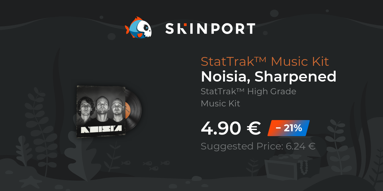 StatTrak™ Music Kit | Noisia, Sharpened - Counter-Strike 2 - Skinport