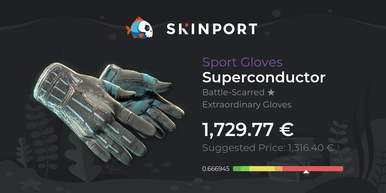 Sport Gloves | Superconductor (Battle-Scarred) - Counter-Strike 2 ...