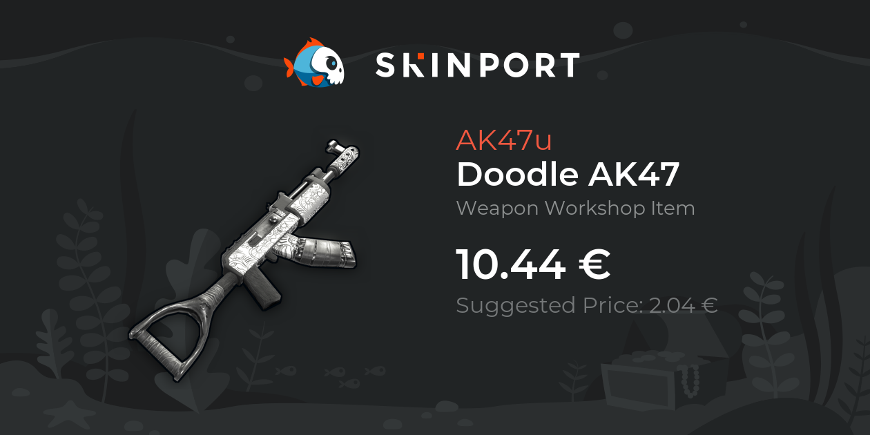 Doodle AK47 - Rust - Skinport