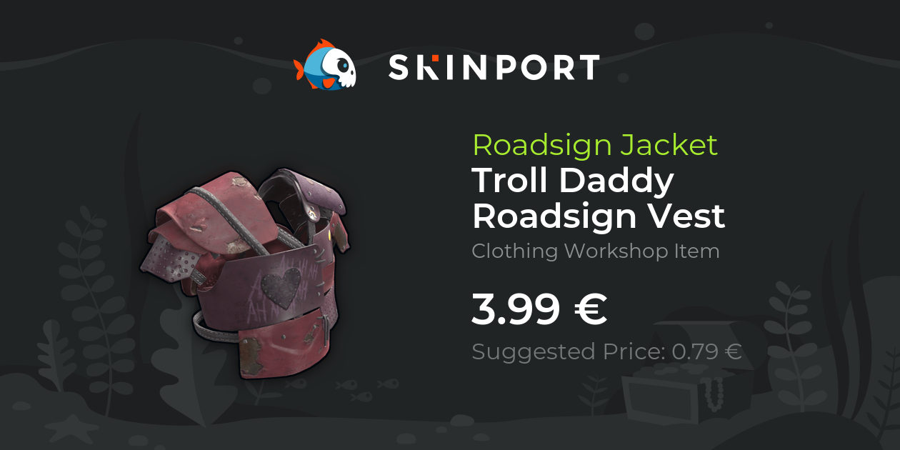 Troll Daddy Roadsign Vest - Rust - Skinport