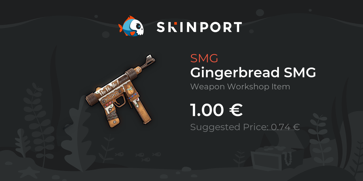 Gingerbread SMG - Rust - Skinport