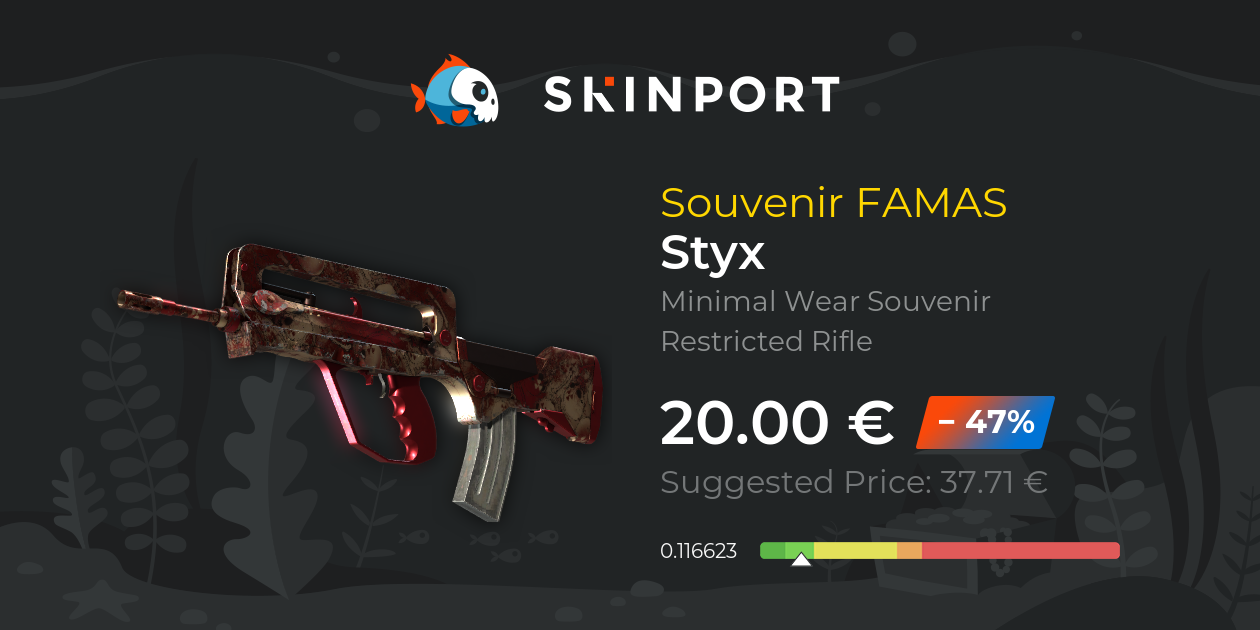 Souvenir FAMAS | Styx (Minimal Wear) - Counter-Strike 2 - Skinport