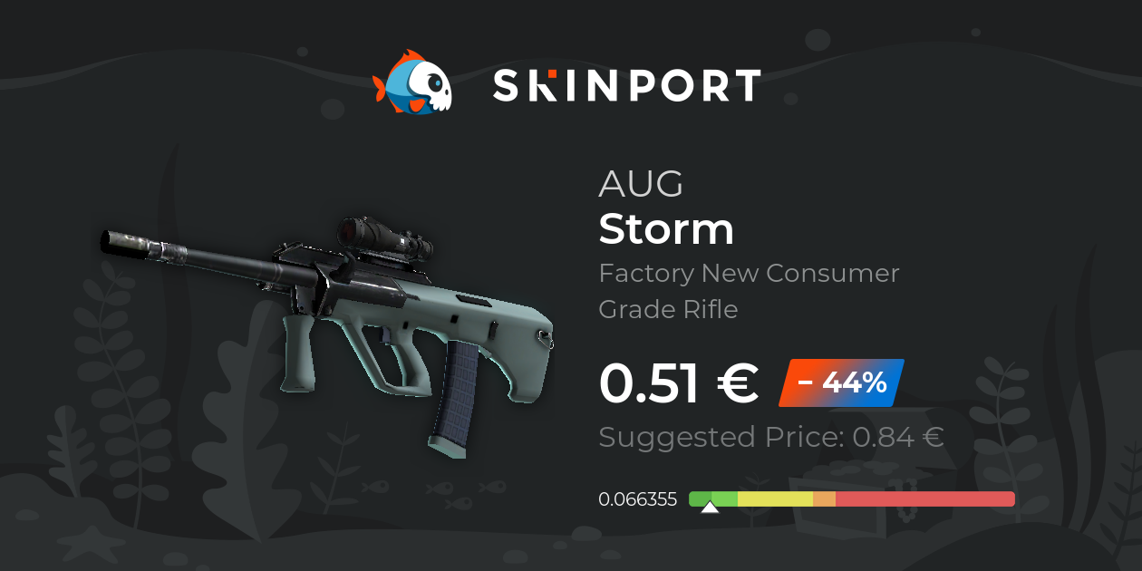 AUG | Storm (Factory New) - Counter-Strike 2 - Skinport
