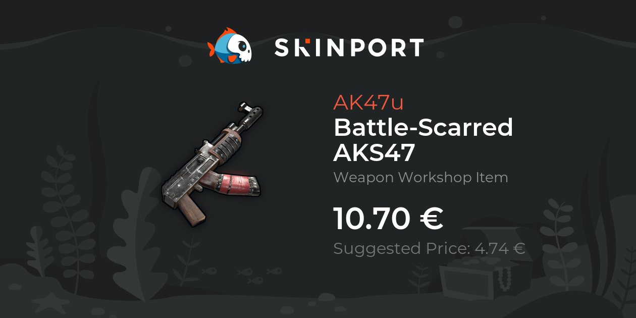 Battle-Scarred AKS47 - Rust - Skinport