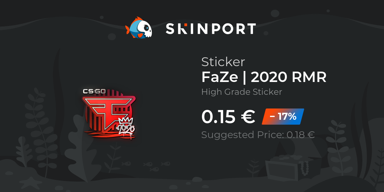 Sticker | FaZe | 2020 RMR - Counter-Strike 2 - Skinport