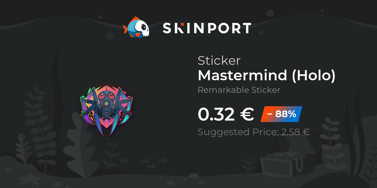 Sticker | Mastermind (Holo) - CS2 - Skinport