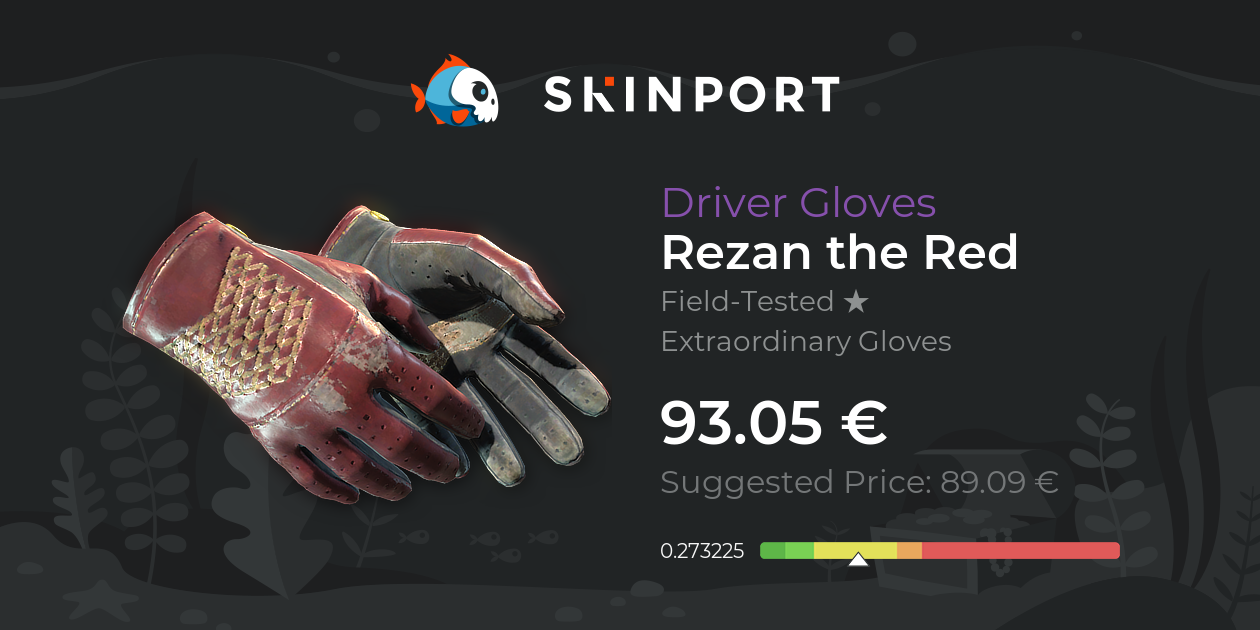 Driver Gloves | Rezan the Red (Field-Tested) - Counter-Strike 2 - Skinport