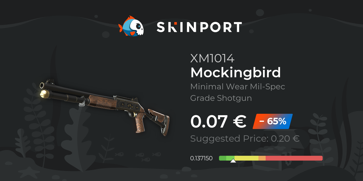 XM1014 | Mockingbird (略有磨损) - Counter-Strike 2 - Skinport