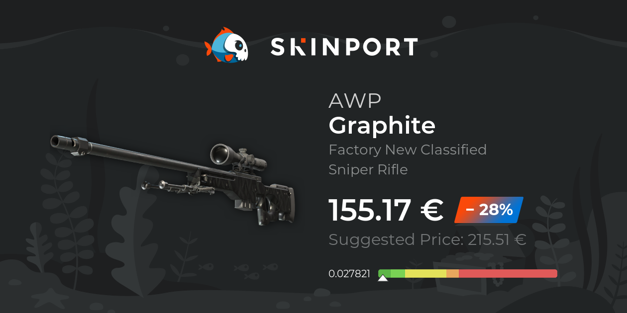AWP | Graphite (Factory New) - Counter-Strike 2 - Skinport