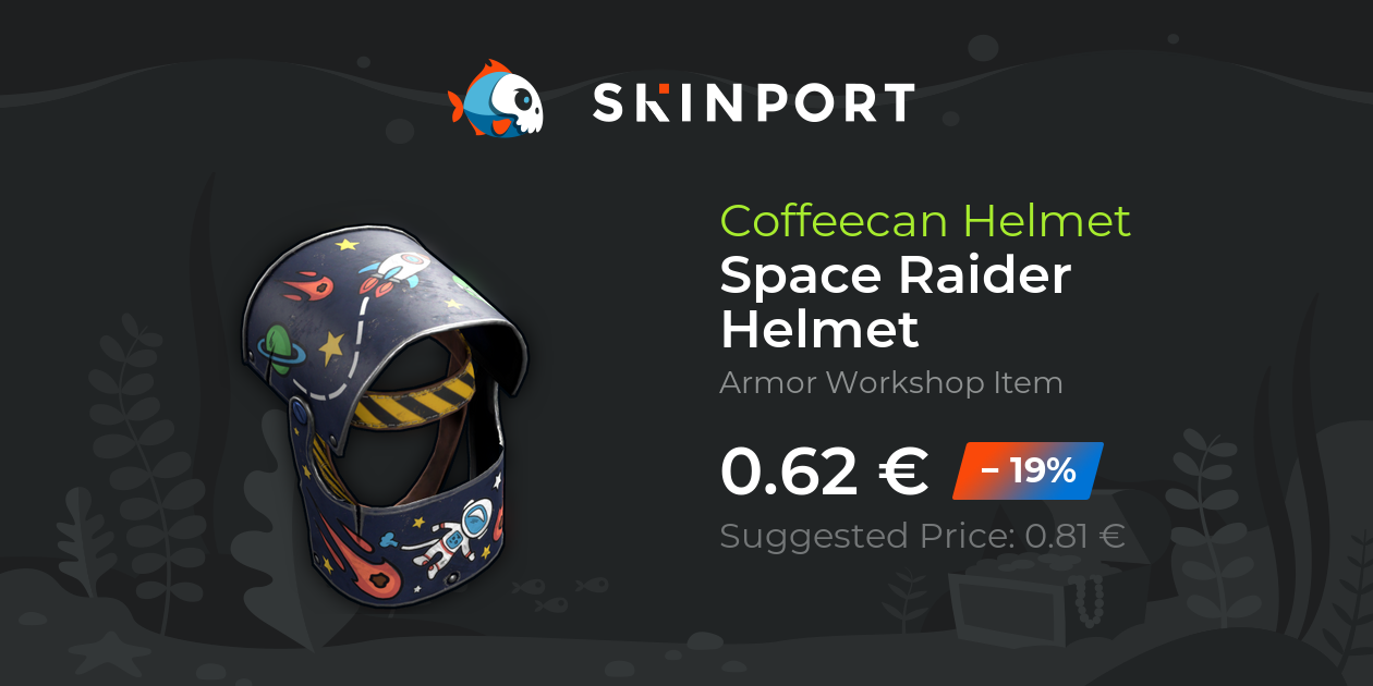 Space Raider Helmet - Rust - Skinport