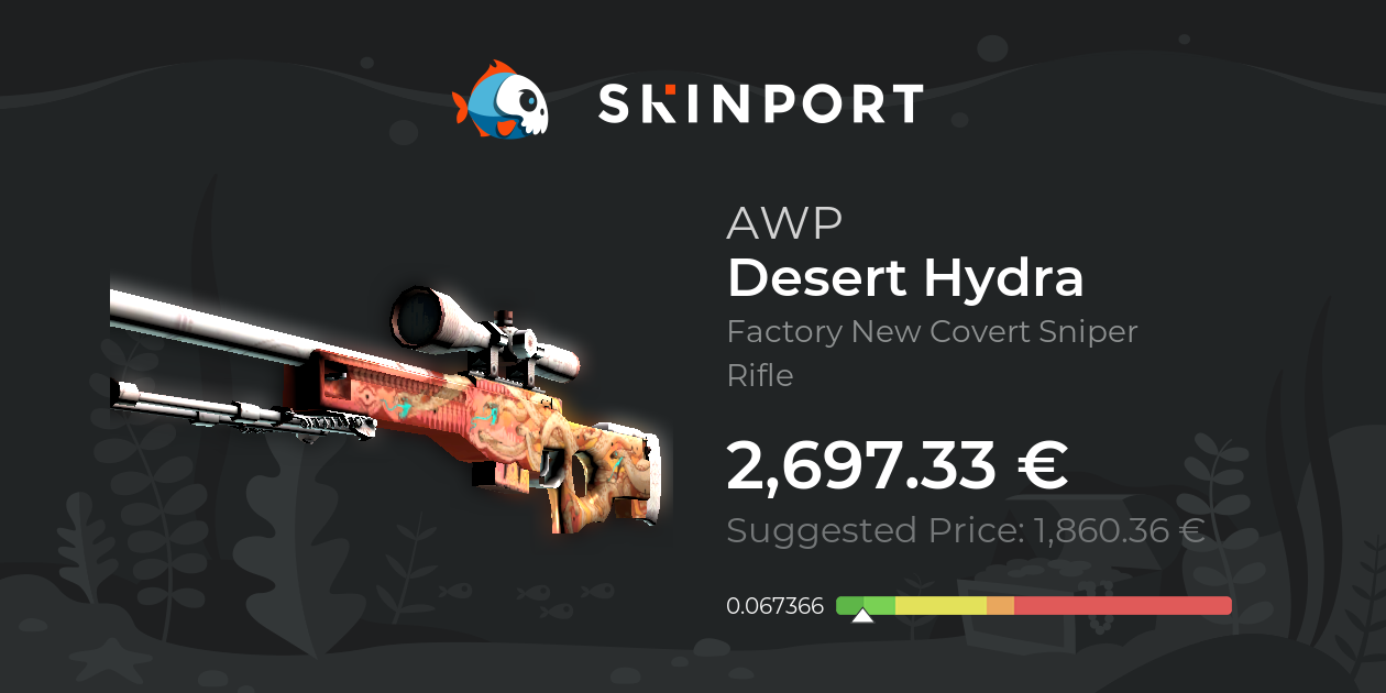 AWP | Desert Hydra (Factory New) - CS:GO - Skinport