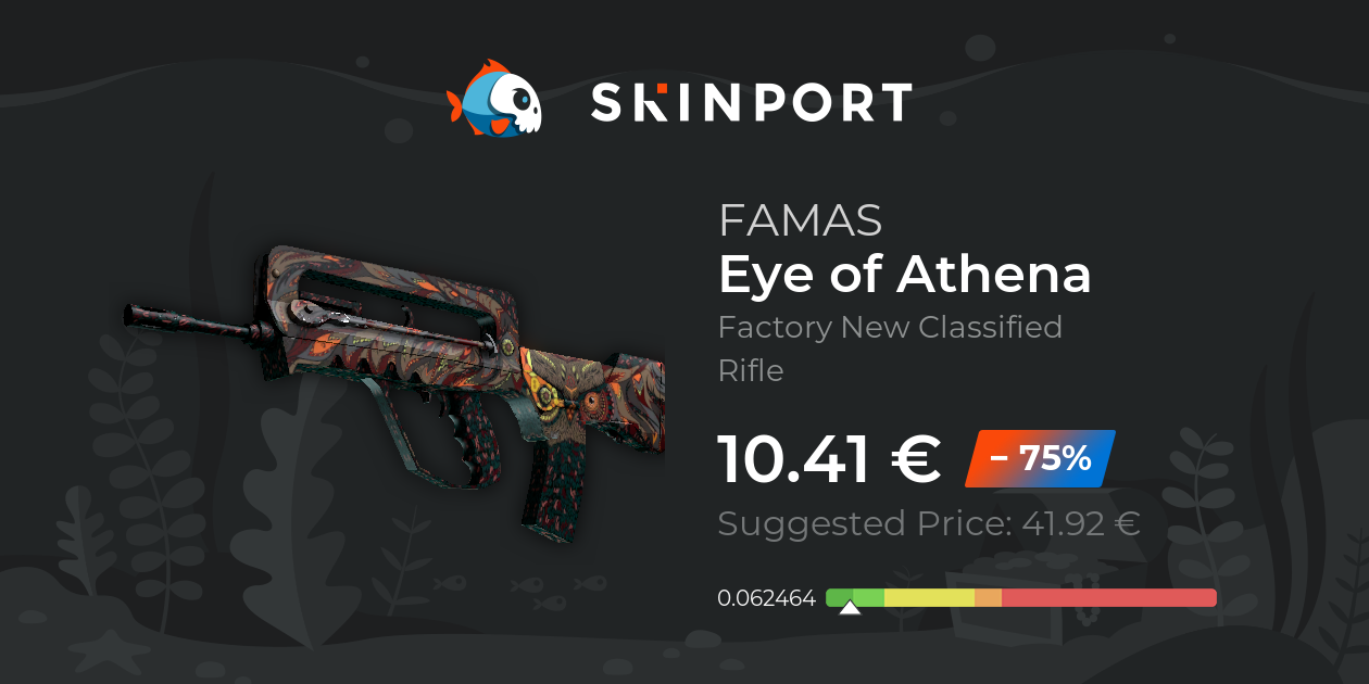 FAMAS | Eye of Athena (Factory New) - CS2 - Skinport