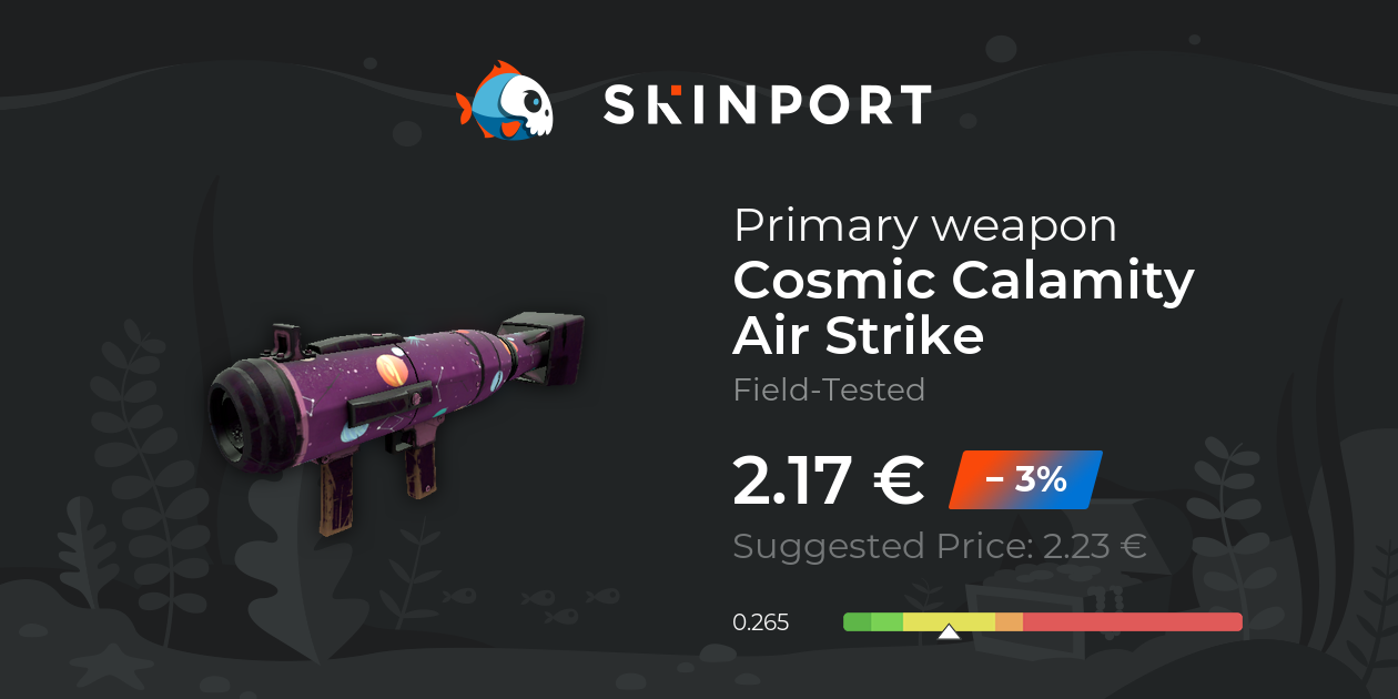 Cosmic Calamity 空袭火箭筒 (久经沙场) - Team Fortress 2 - Skinport