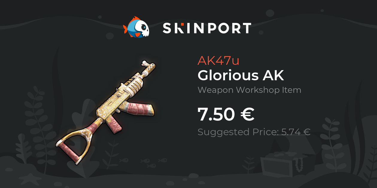 Glorious AK - Rust - Skinport