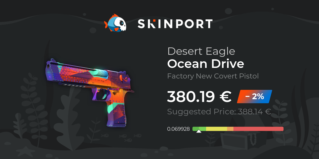 Desert Eagle | Ocean Drive (Factory New) - Counter-Strike 2 - Skinport
