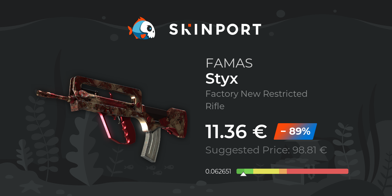FAMAS | Styx (Factory New) - Counter-Strike 2 - Skinport