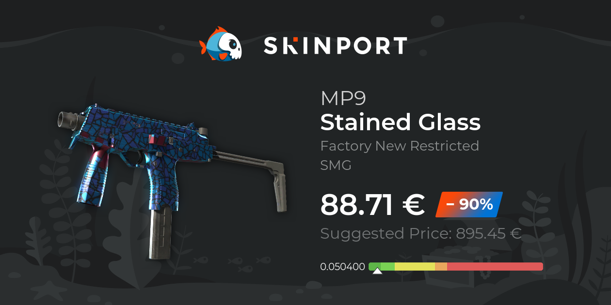 MP9 | Stained Glass (Factory New) - Counter-Strike 2 - Skinport