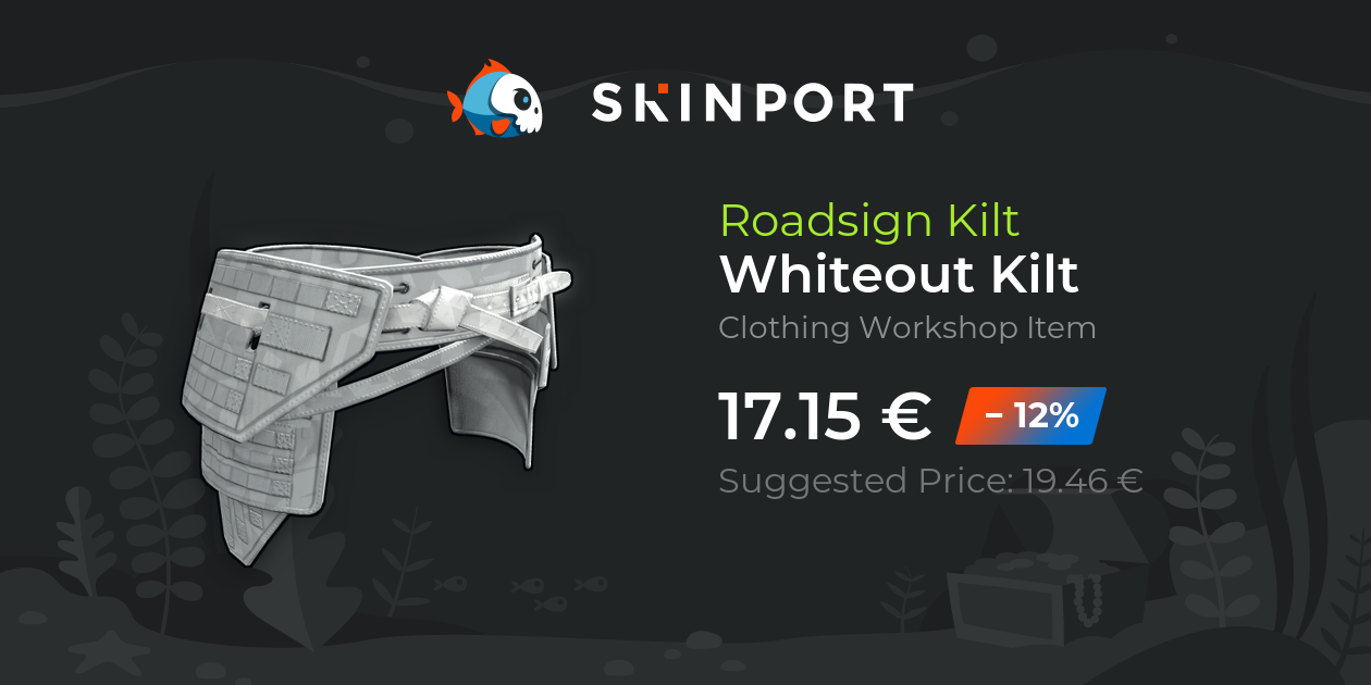 Whiteout Kilt - Rust - Skinport