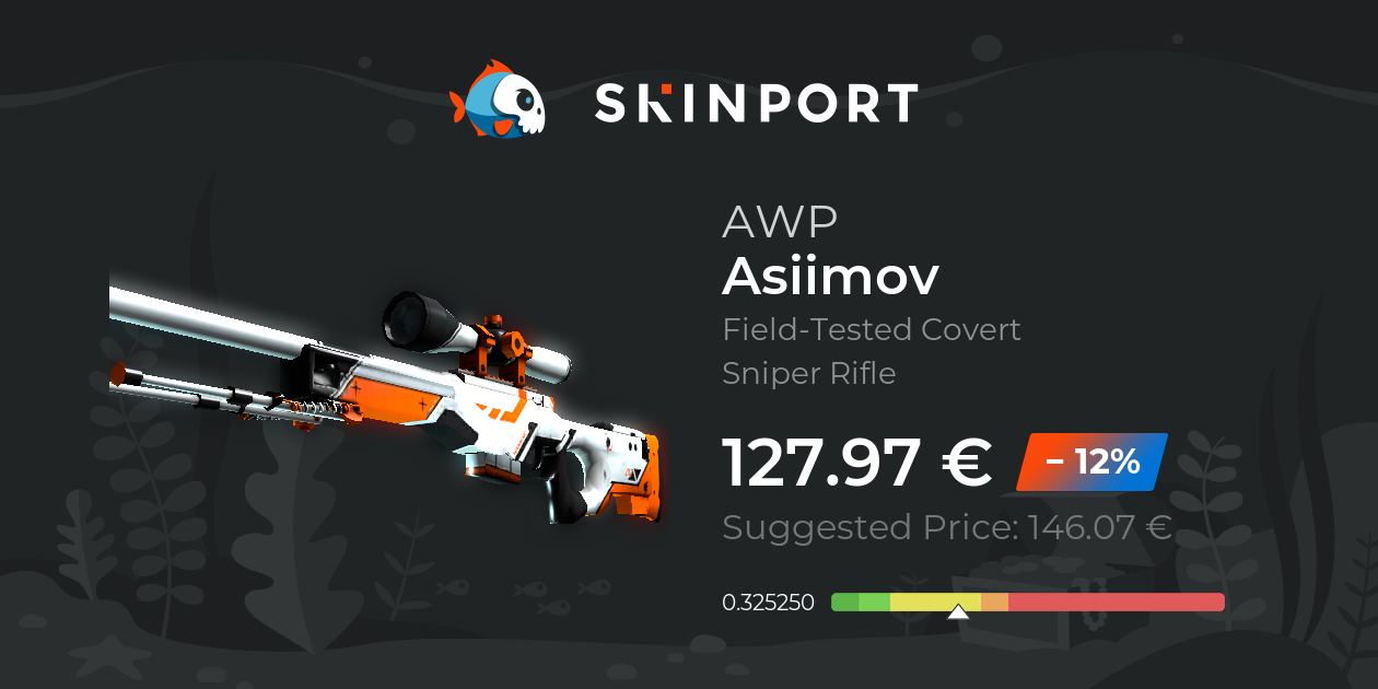 AWP | Asiimov (Einsatzerprobt) - CS:GO - Skinport