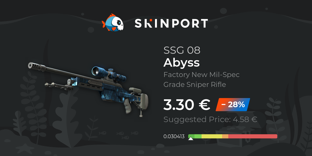 SSG 08 | Abismo (Recién fabricado) - Counter-Strike 2 - Skinport