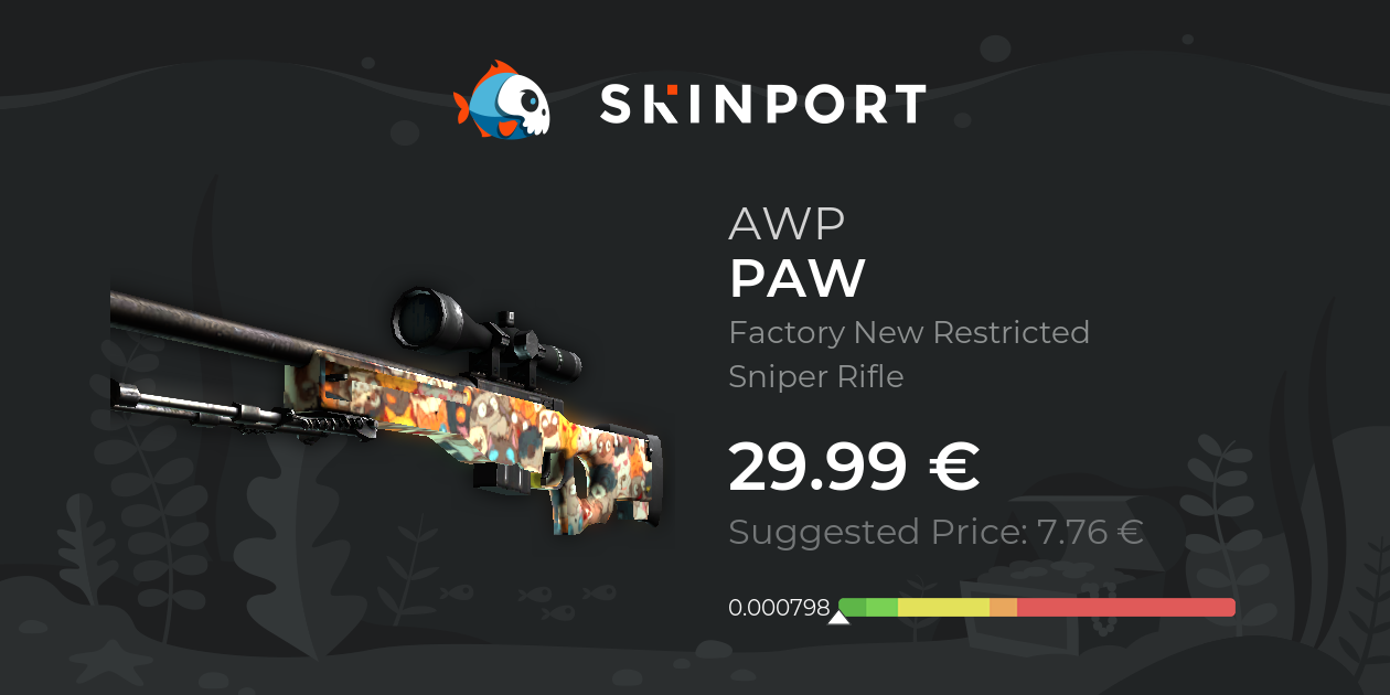 AWP | PAW (Factory New) - CS2 - Skinport